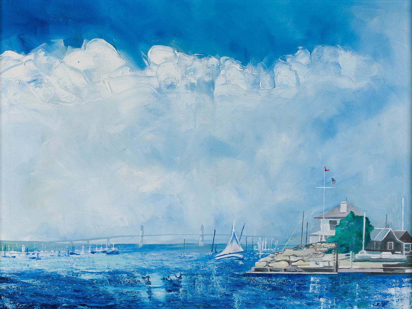 Ida Lewis Lighthouse - Framed – Lawrence MacLean